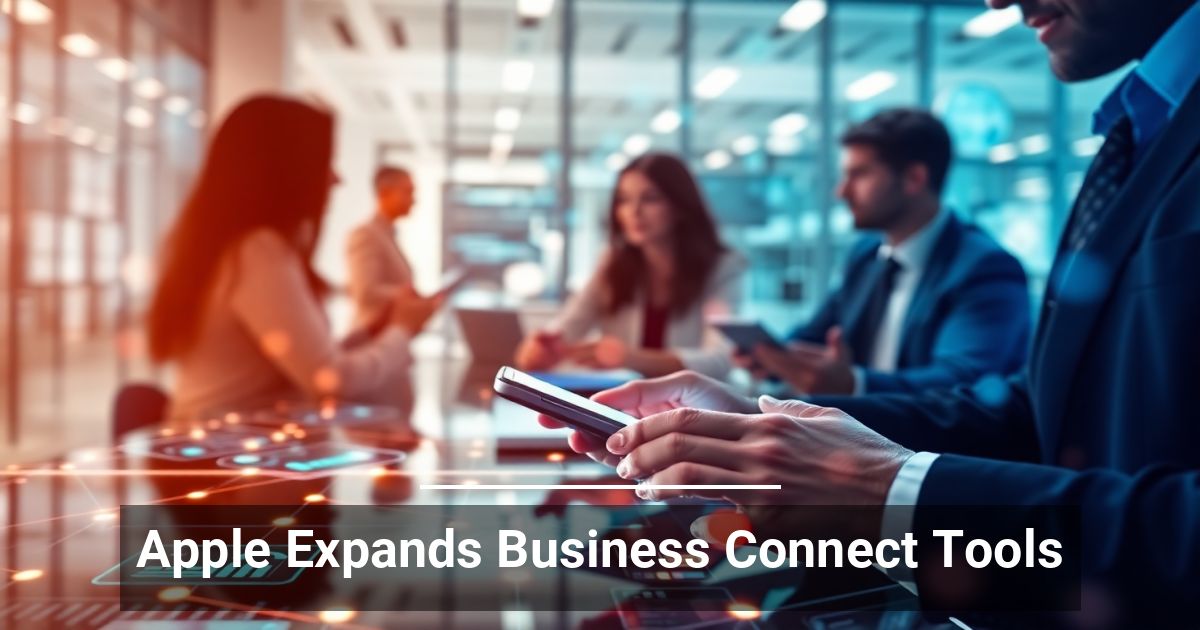 Apple Expands Business Connect Tools | Owia Technology